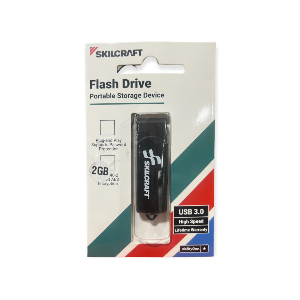 SKILCRAFT® 2GB Flip Drive with Encryption 7045015684208 – NCSS Store